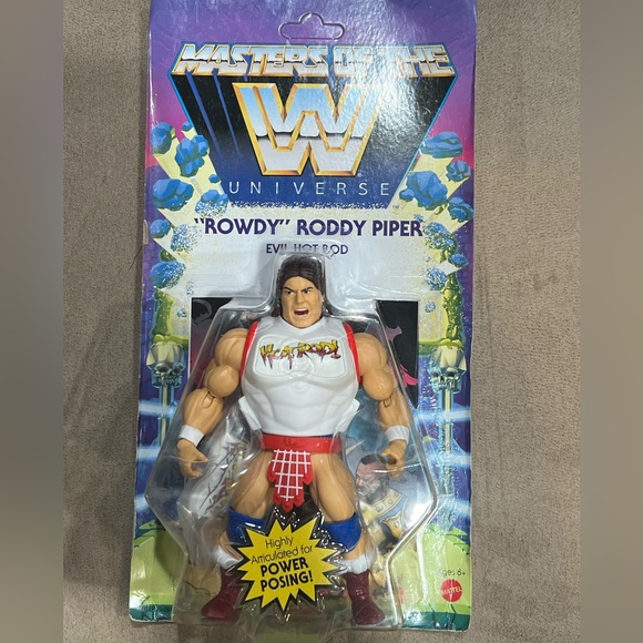 WWE | Toys | Masters Of The Wwe Universe Rowdy Roddy Piper Evil Hot Rod ...